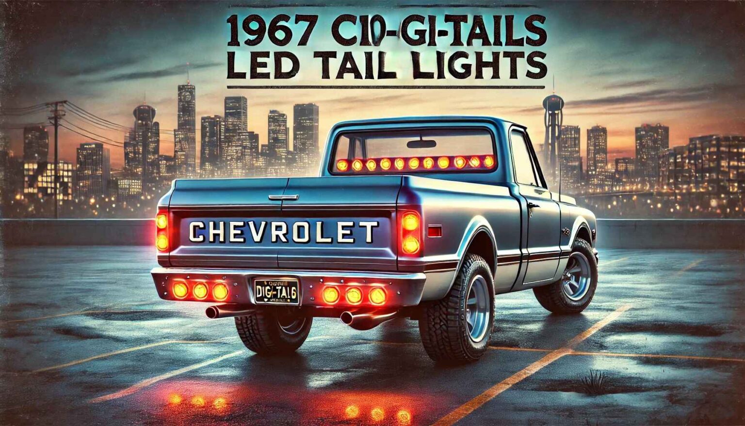 1967 C10 Digi-Tails LED Tail Lights Upgrade - Built In Washington