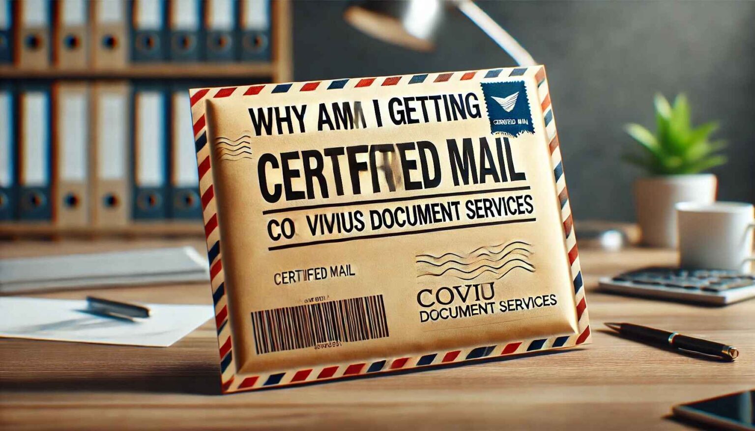Why Am I Getting Certified Mail from Covius Document Services — Built ...